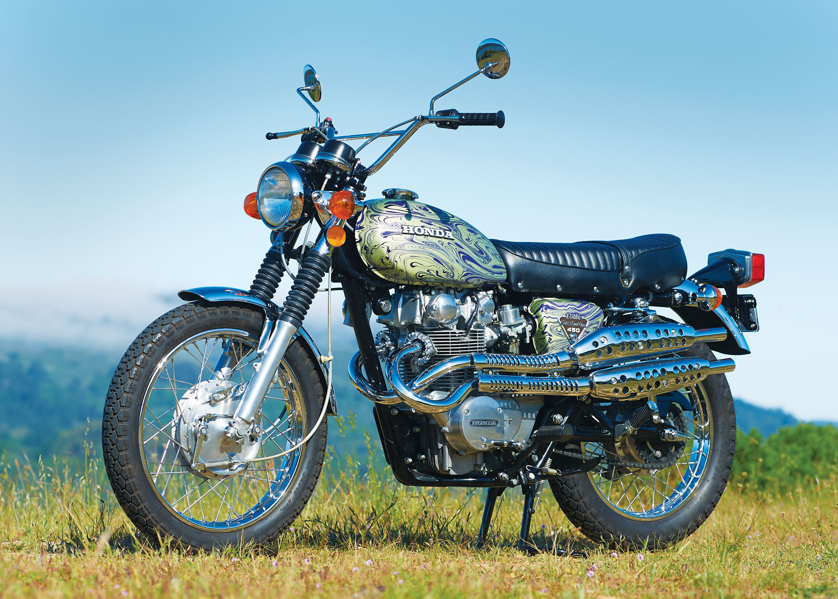 1972 Honda CL450 Flying Dragon - Motorcycle Classics